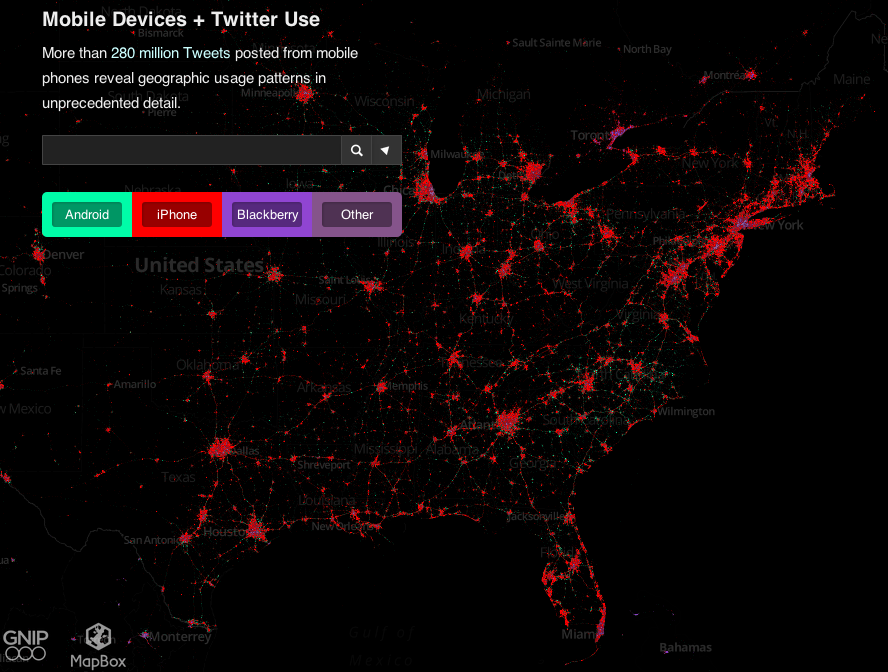 Intro to Digital Cartography: Smurphy's Maps: Example of a Dot Density map