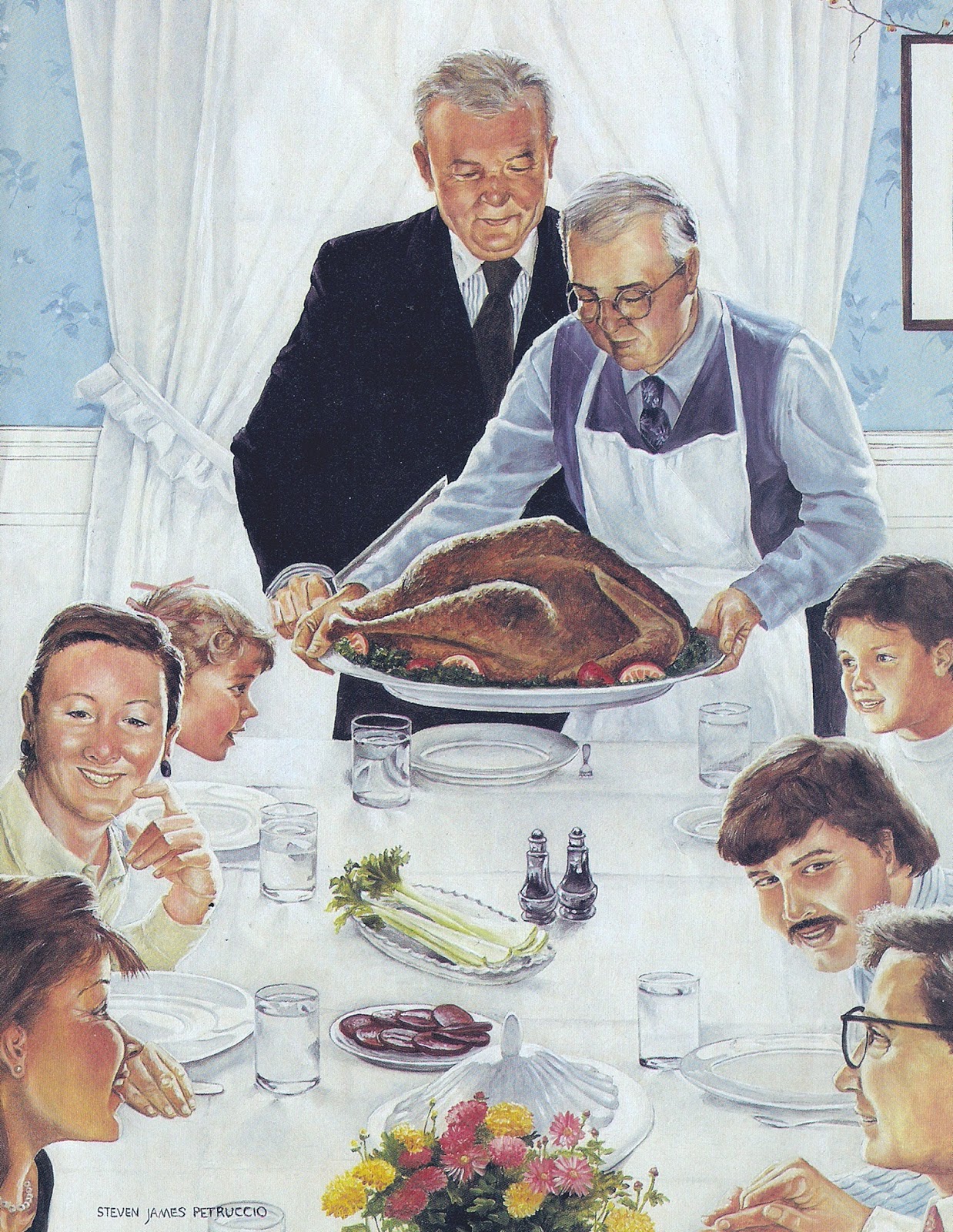STEVEN JAMES PETRUCCIO: Thanksgiving Art