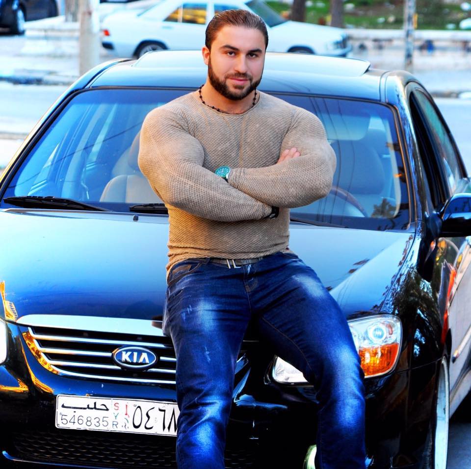 Muscle Lover: Syrian muscle hunk Ayman Bawadkji