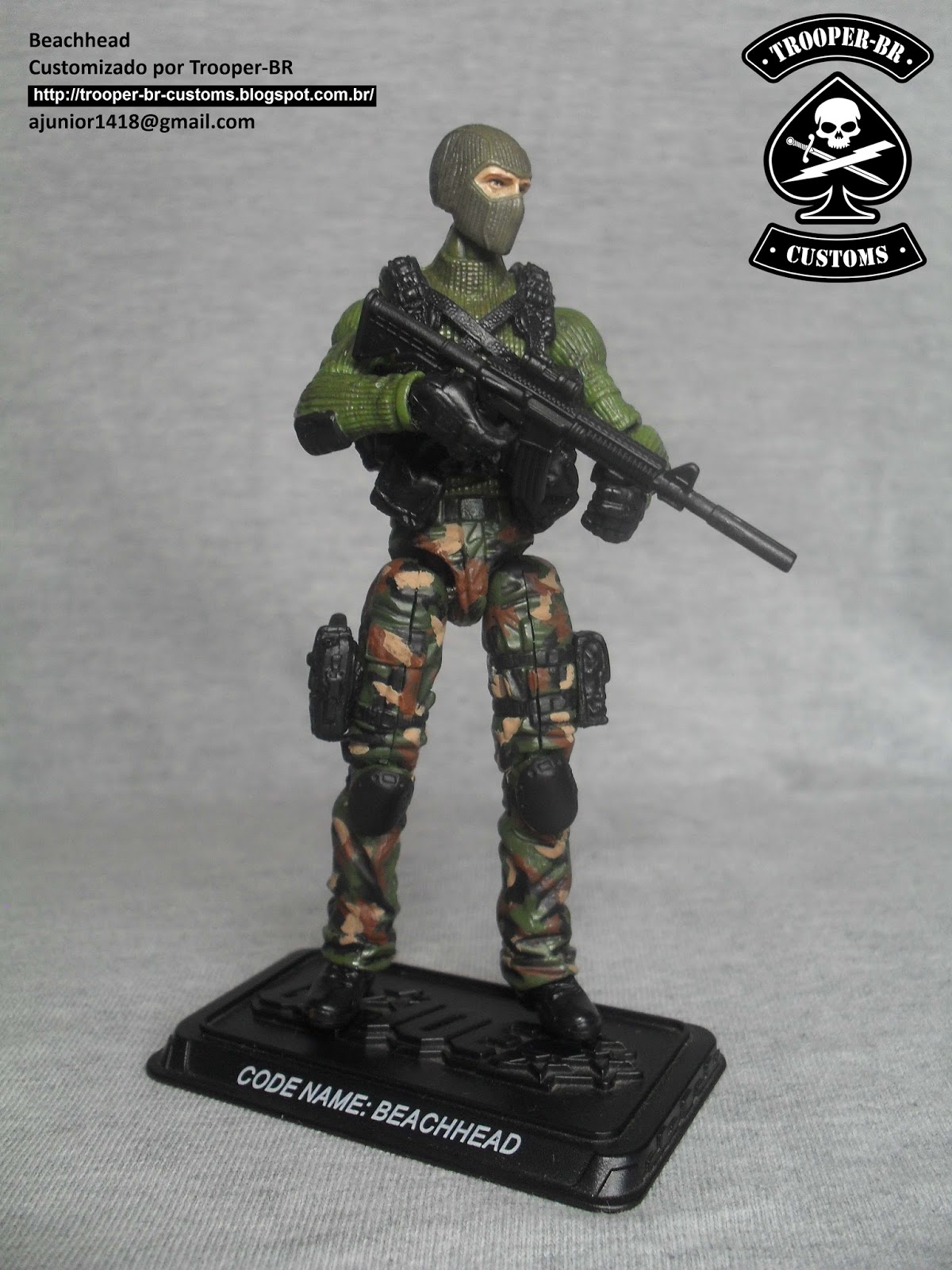 Gi joe Custom Action Figures: GI JOE BEACHHEAD