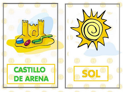 RECURSOS y ACTIVIDADES para Educación Infantil: Vocabulario sobre el VERANO