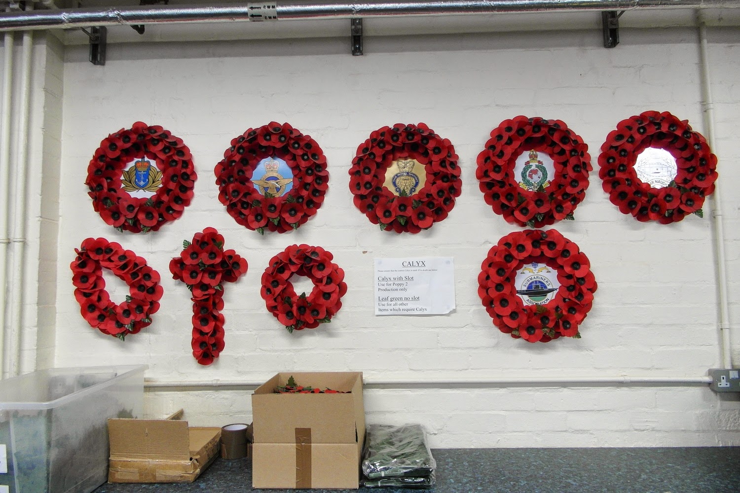 Michael Goodes: Return to the Remembrance Poppy Factory