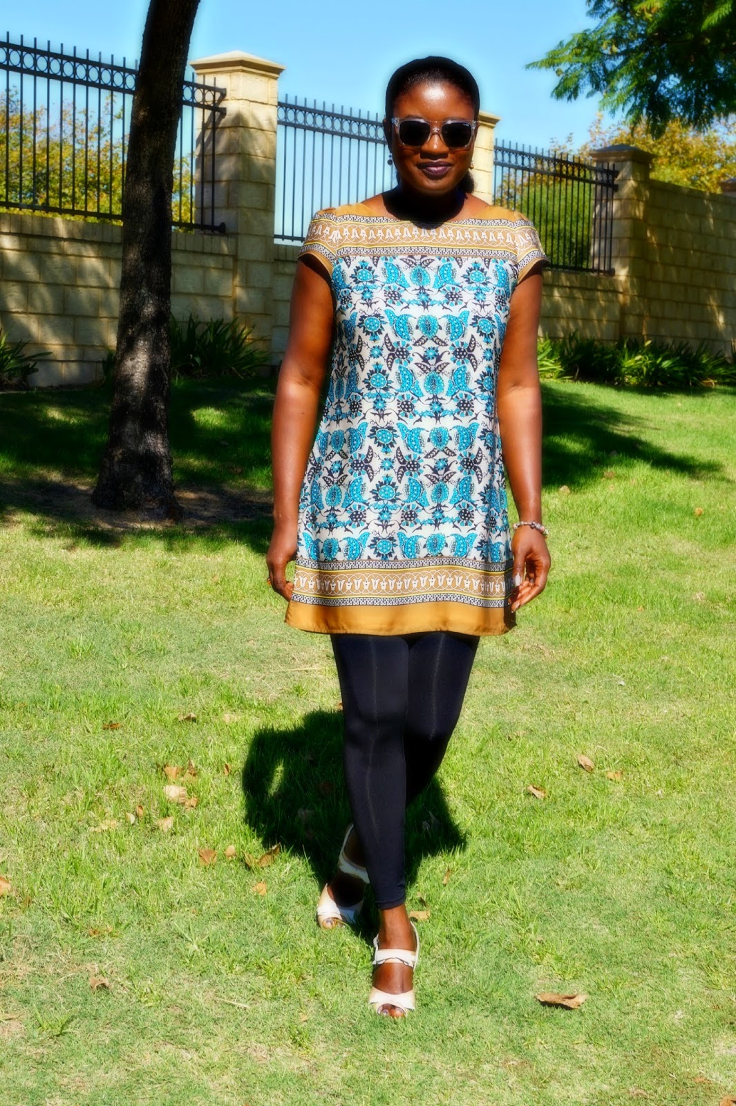 Floral Mini Dress | The Cooking Wardrobe