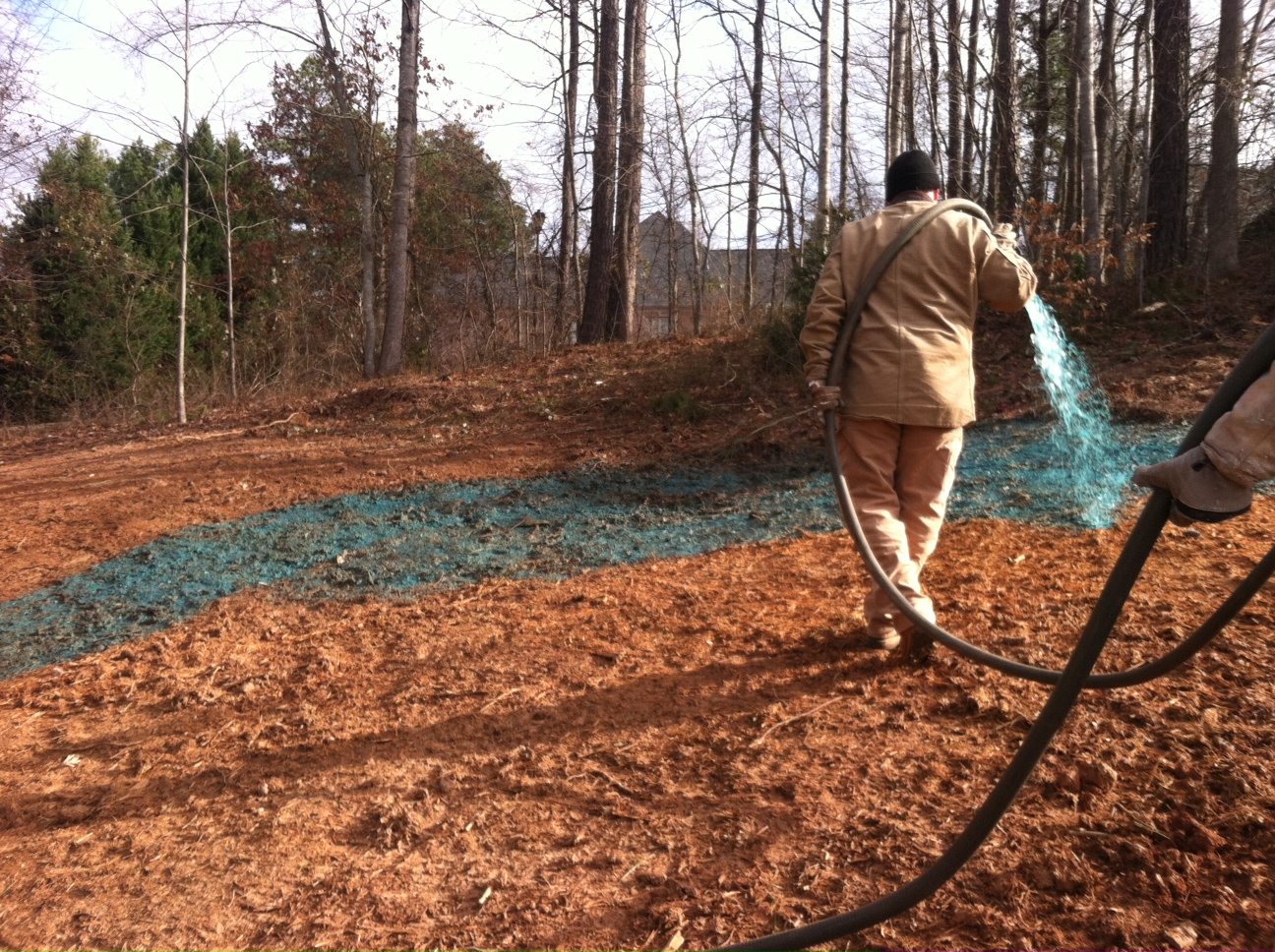 Agronomy Blog @ St Ives Country Club: Hydroseeding