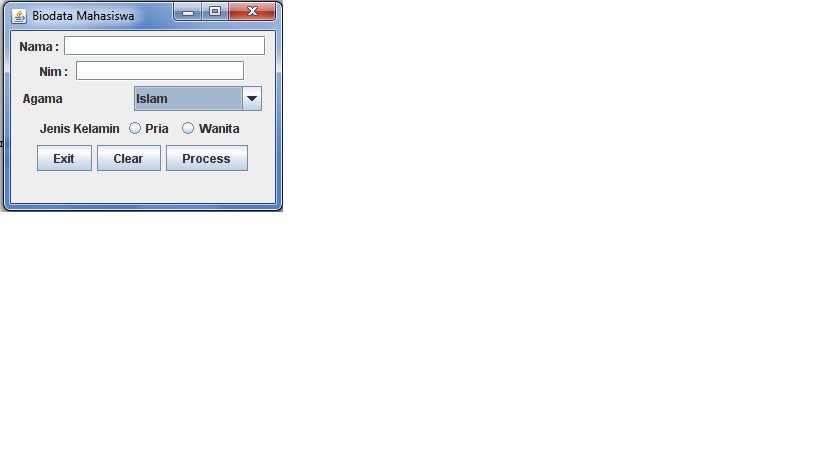 Pengenalan Java Basic: Pemrograman Visual