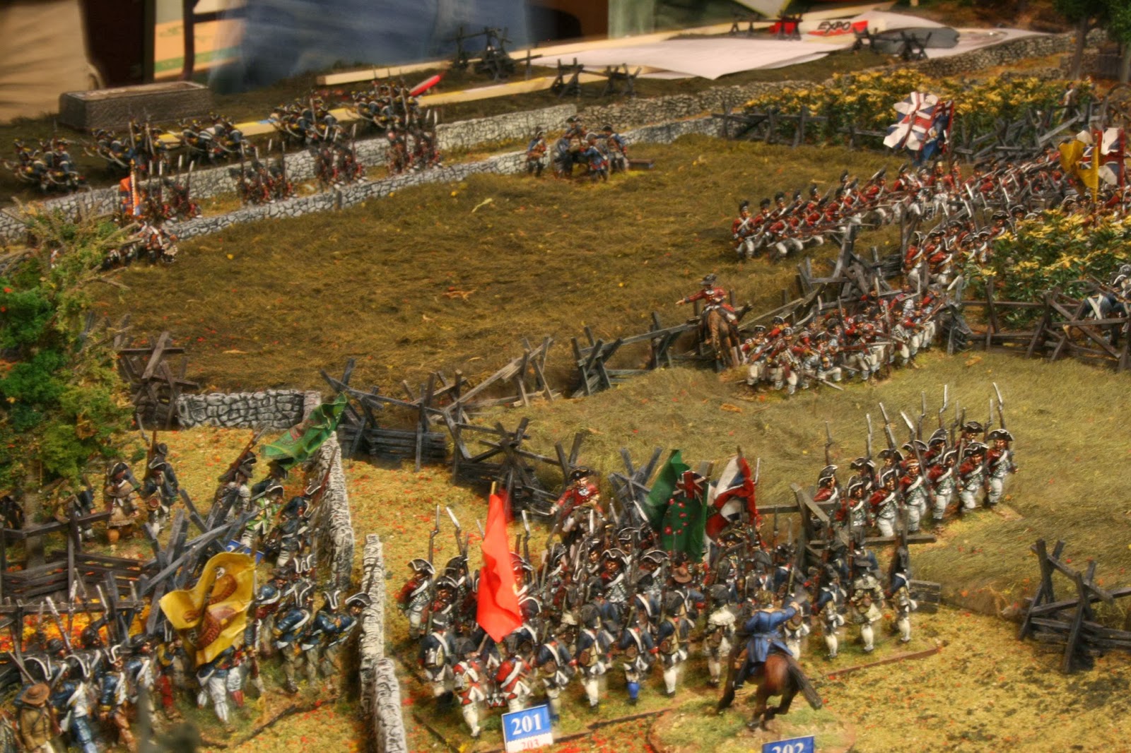 Historical Battles in Miniature: 40mm AWI Miniatures by David Bonk