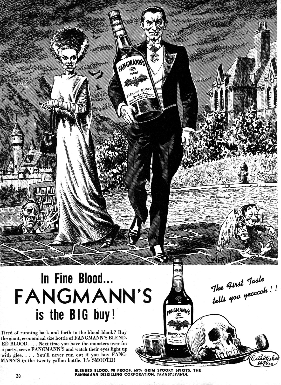 The Land of Cerpts and Honey: JOHN SEVERIN'S CRACKED MONSTERS