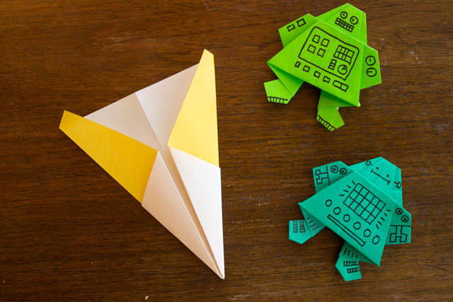 Printable Foldable Paper Robots