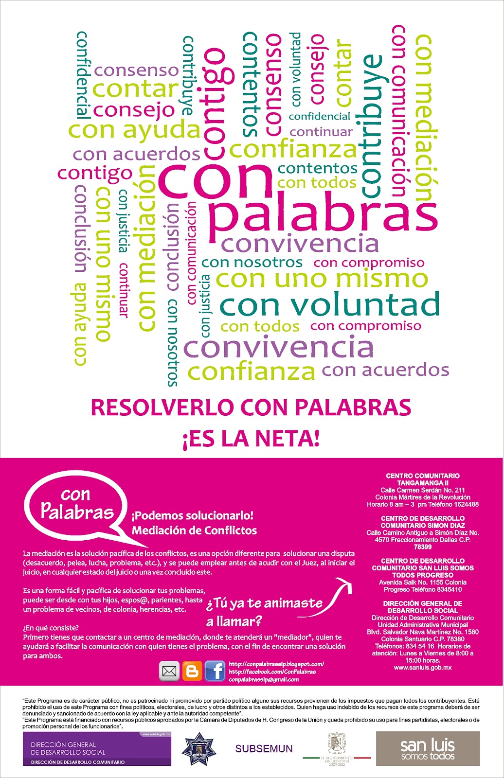 Con Palabras: Los carteles