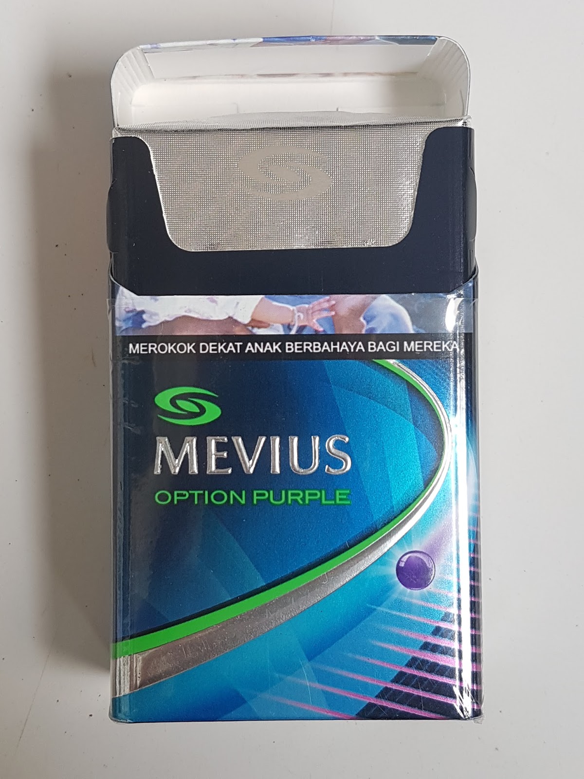 Mevius Option Purple, SPM Menthol Ultra Lights dengan Purple Capsule
