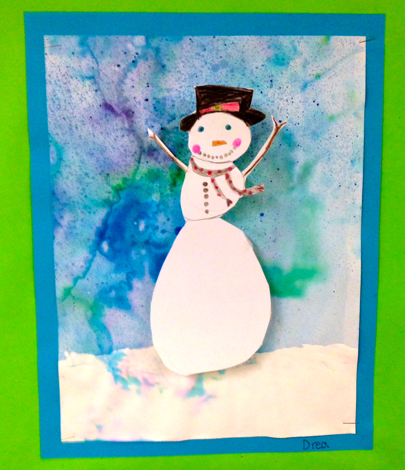 The Creative Colorful Classroom: Snowman Winter Bulletin Board