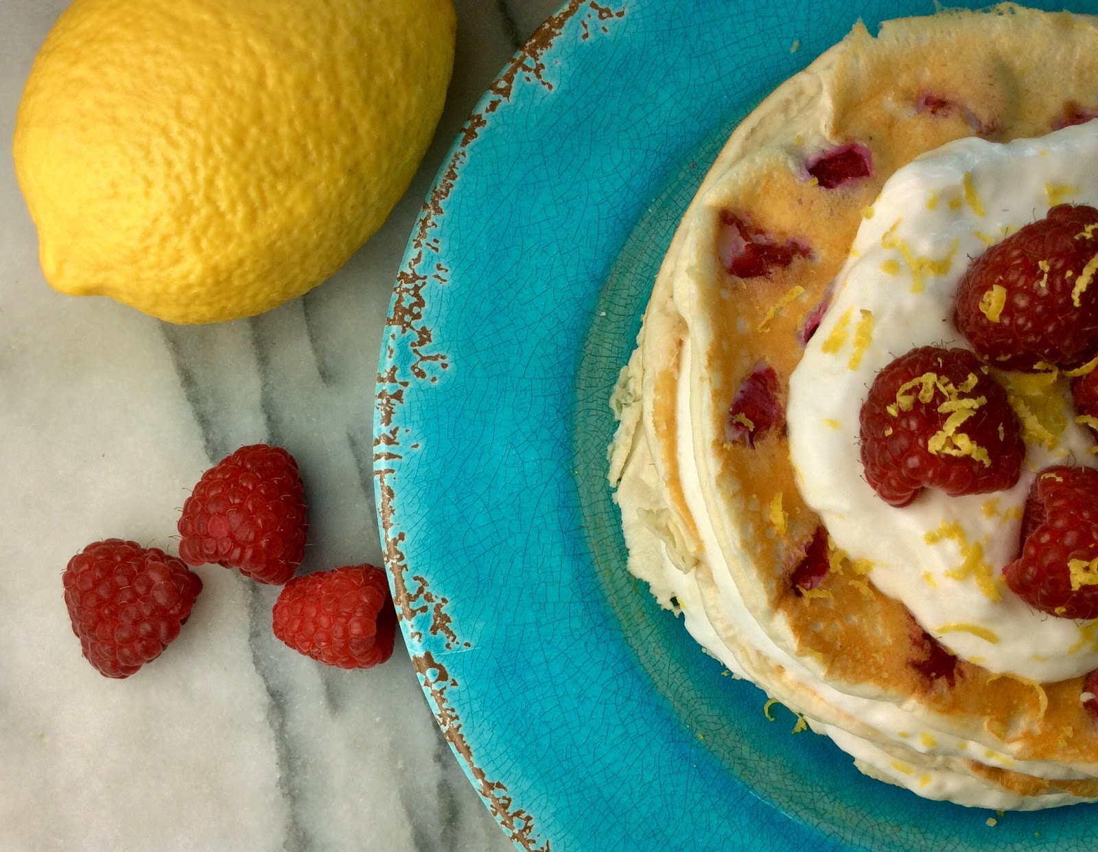 Food Fitness by Paige: Raspberry Lemon Pancakes