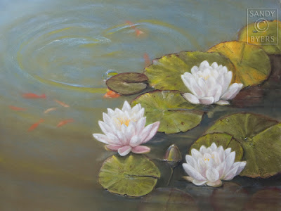 Sandy Byers ... paintings of my life: Here Fishy Fishy