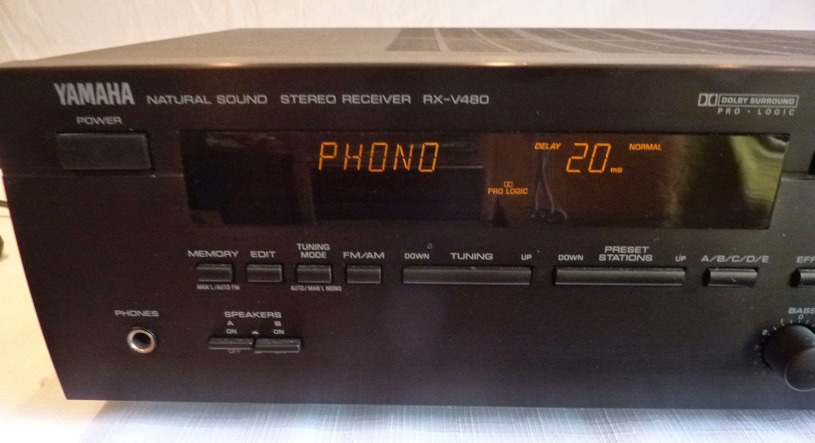 Yamaha RX-V480 - AV Receiver | AudioBaza
