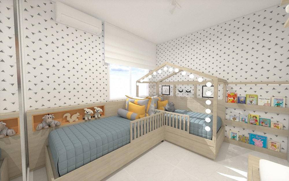 Decorar quarto pequeno para dois ou mais irmãos! — Casa Decorada - Blog ...