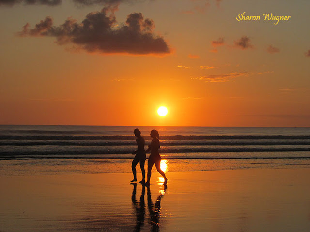 Sharon's Souvenirs: Sunset in Dominical