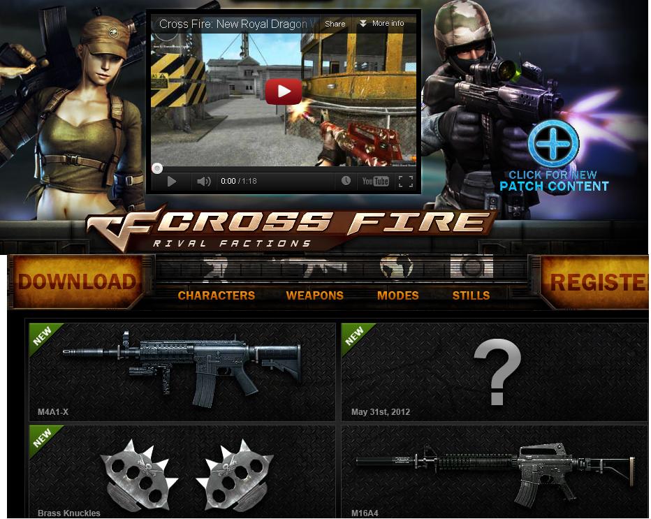 Crossfire Updates: CROSSFIRE Z8 GAMES UPDATES