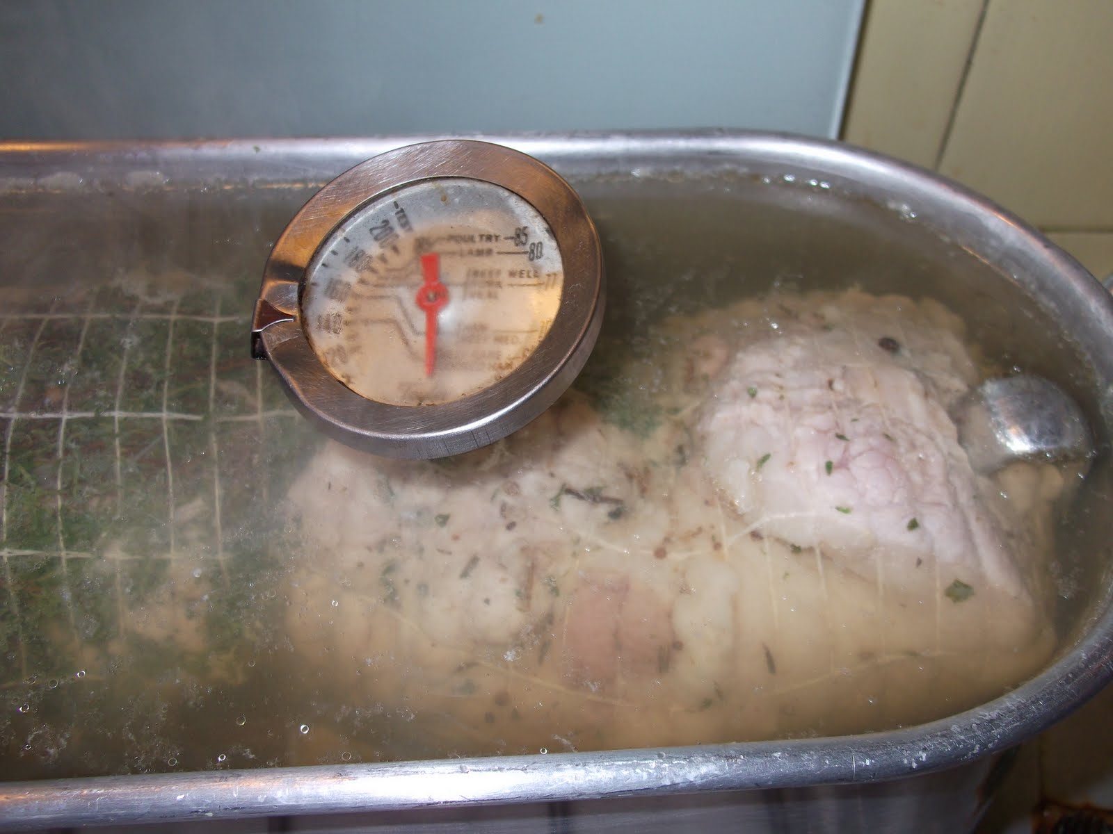 Home Made Cured Boiled Ham.......Now That's A Yummy!!