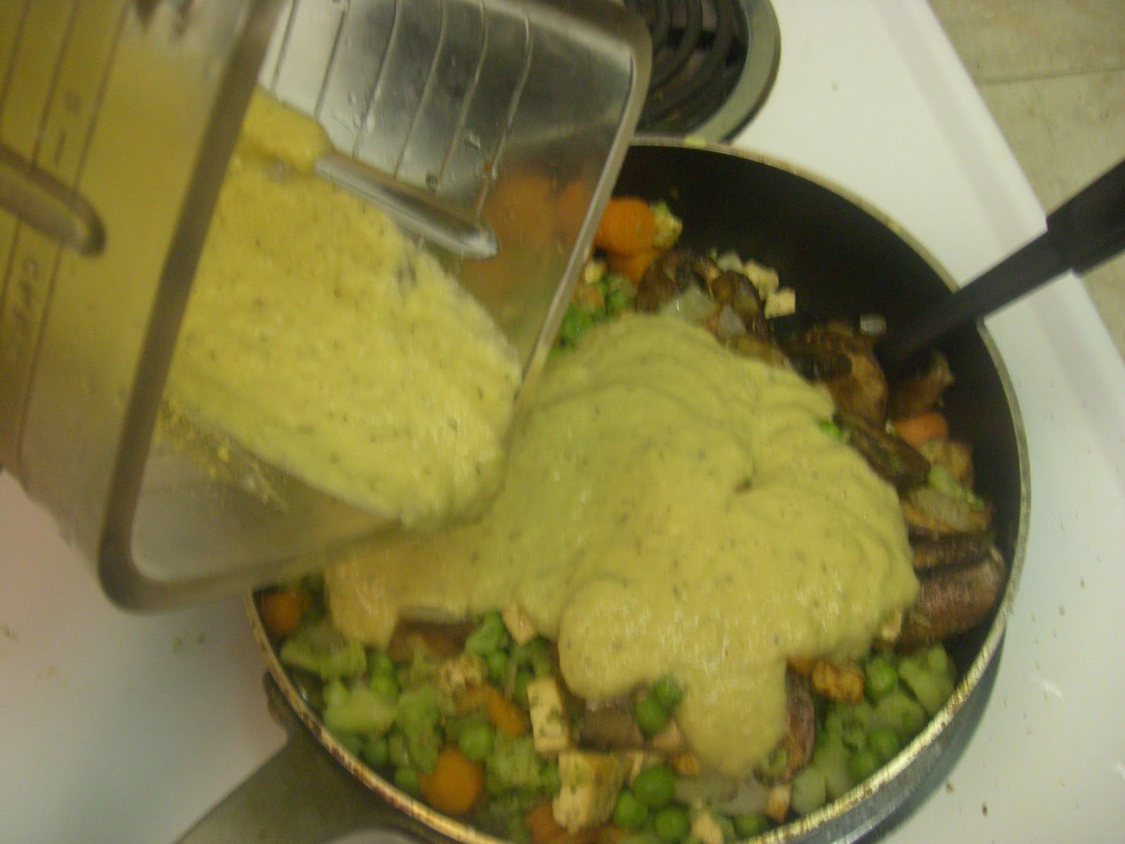 AfroVeganChick: Vegan Deep Dish Tofu & Vegetable Casserole