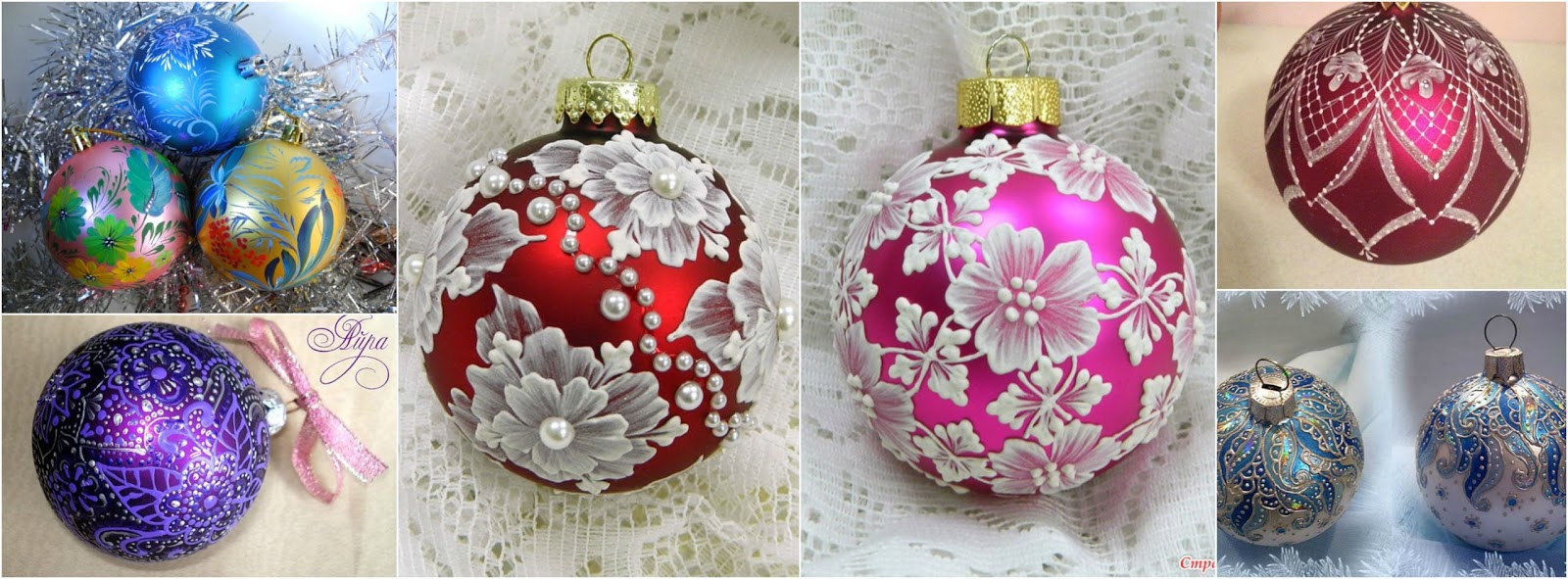 Aprende cómo pintar esferas navideñas de forma espectacular ...