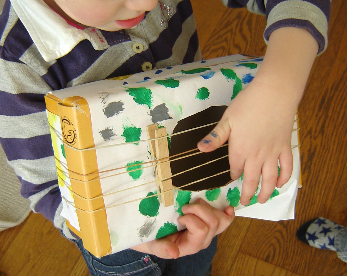 Ik zie, ik zie,....: Knutselen op woensdag