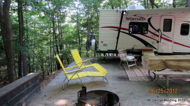 Sleeps Two: Goose Point Campground, Philpott Lake, Virginia