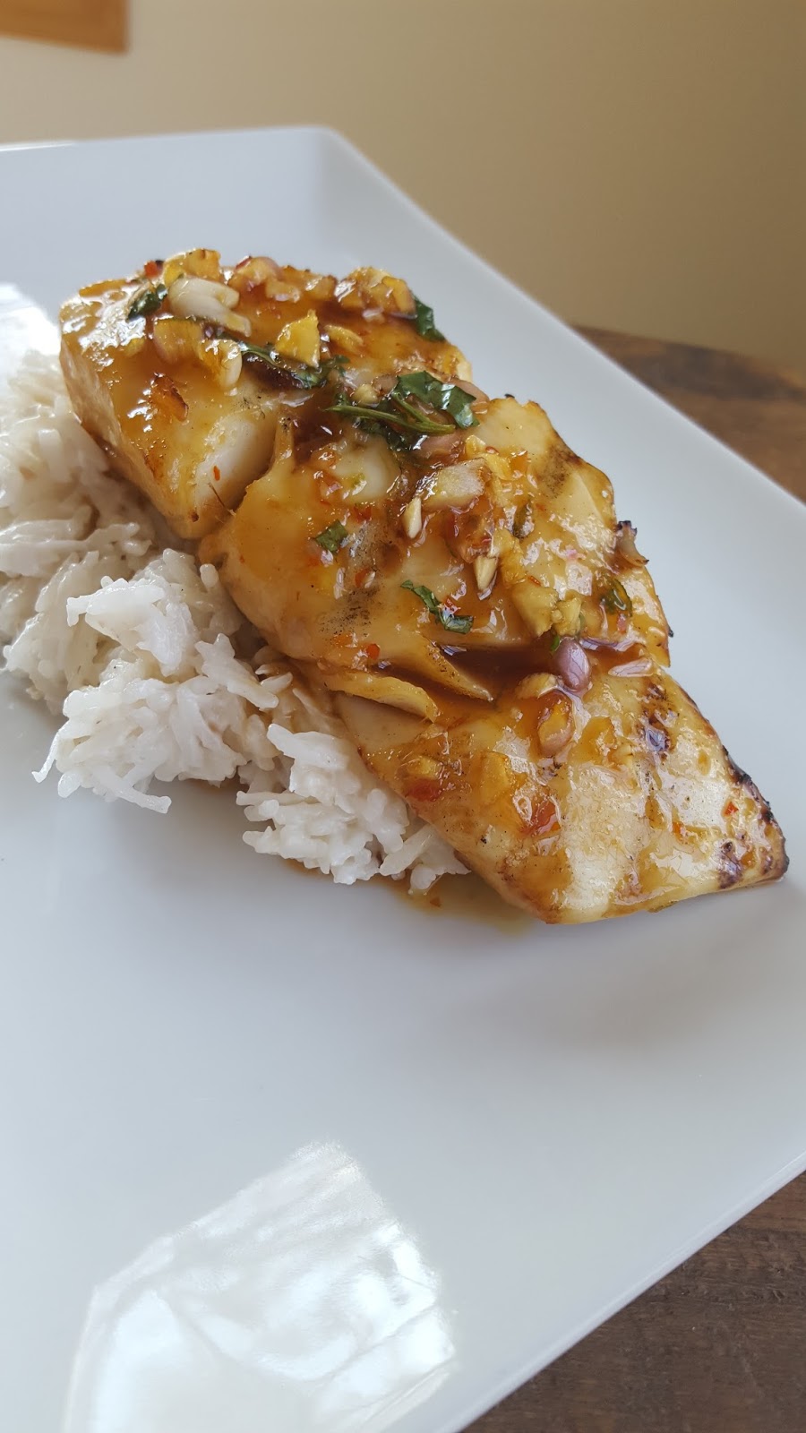 Thai-Style Grilled Halibut | Chef Jen
