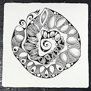 Enthusiastic Artist: Vessel tangles