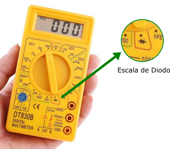 Como Testar Diodos com Multimetro - Boteco Tec