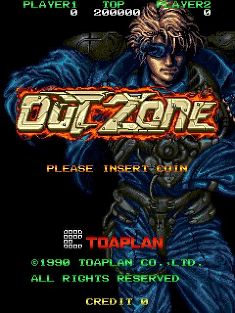 VGJUNK: OUT ZONE (ARCADE)