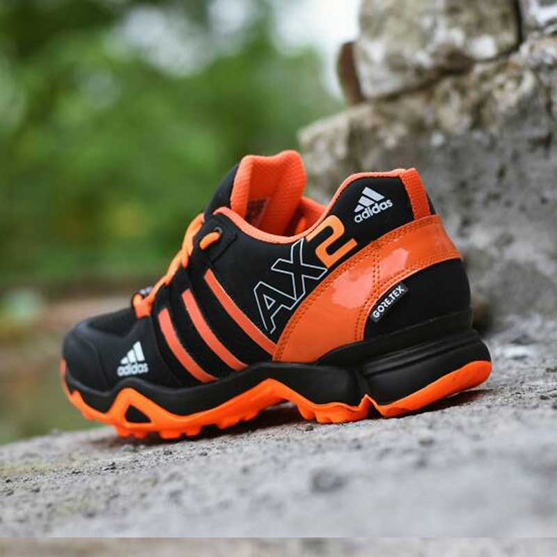 Sepatu Tracking Adidas AX2 Hitam Orange [AX2-806] | Omsepatu.com