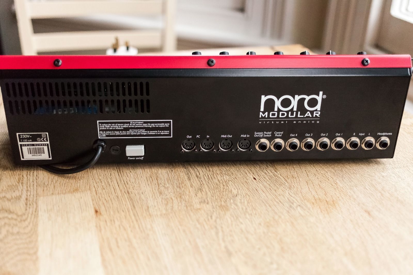 MATRIXSYNTH: CLAVIA NORD MODULAR G1 SYNTH RACK with Original Box