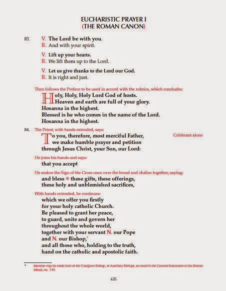 The Modern Roman Missal Traditionally Typeset and Laid Out ~ Liturgical ...