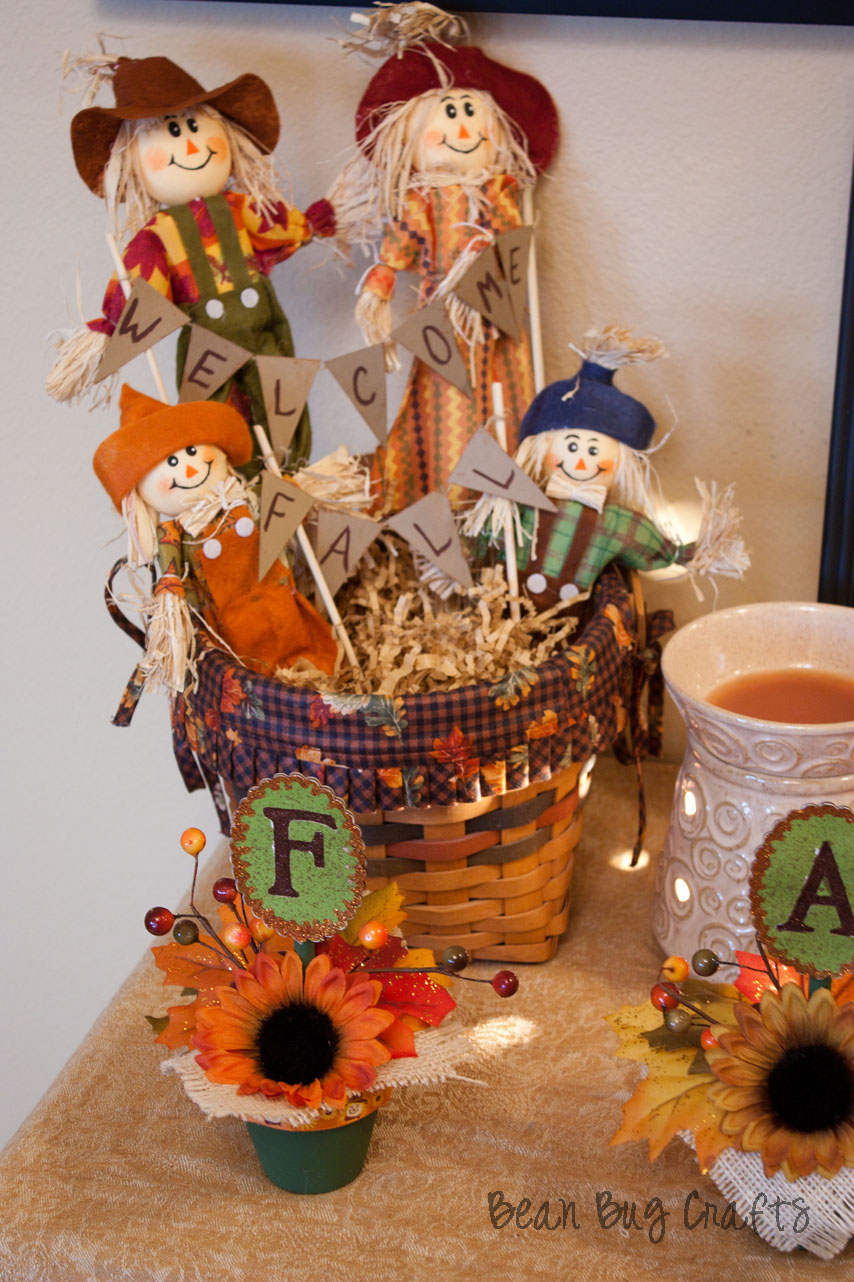 BeanBugCrafts: Inviting Fall Decor for Entryway
