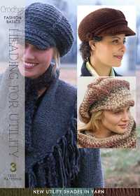 DiaryofaCreativeFanatic: Needlecrafts - Crochet, Utility Flat Top Caps