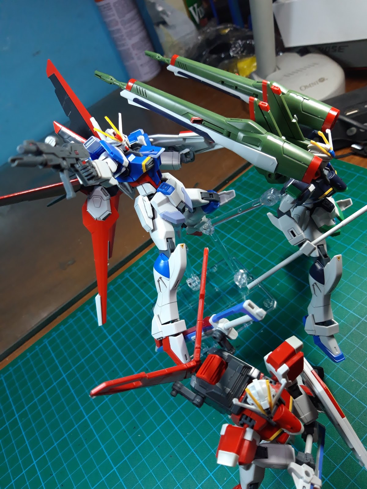 GUNPLA Review: My Impulse Gundam complete set