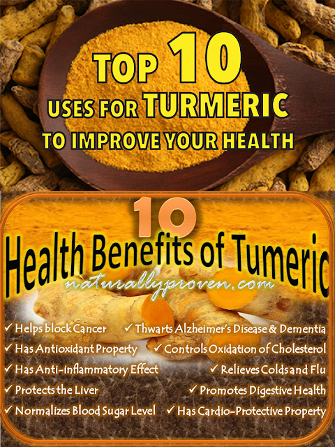 Health & Nutrition: Top 10 Benefits Of Turmeric