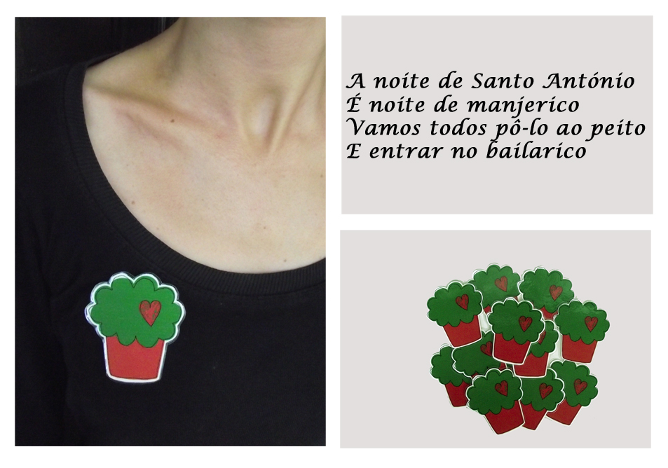 Papôa Azul: olha o manjerico!