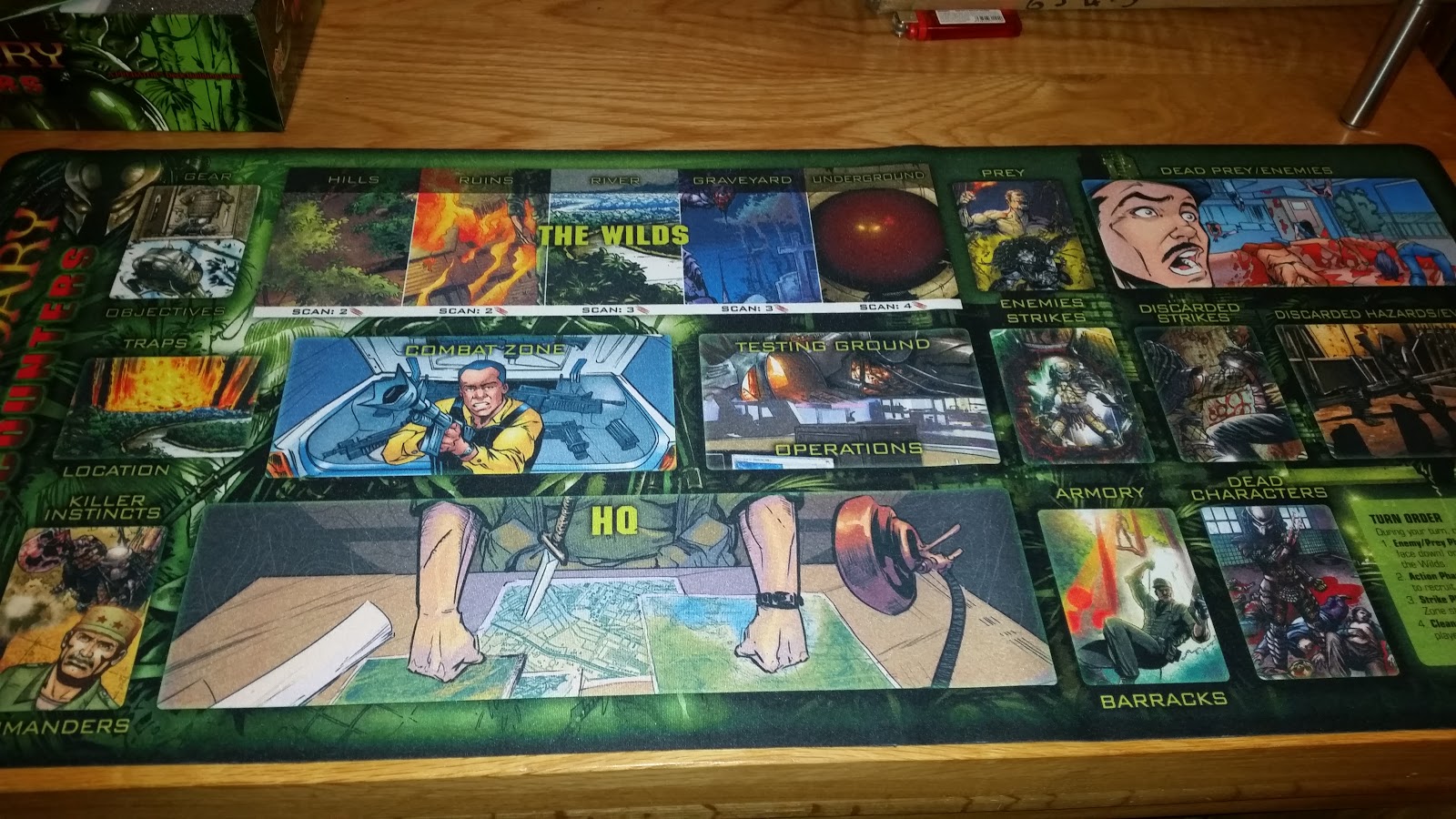 Legendary Encounters a Predator Deck building Game from Upper Deck ...
