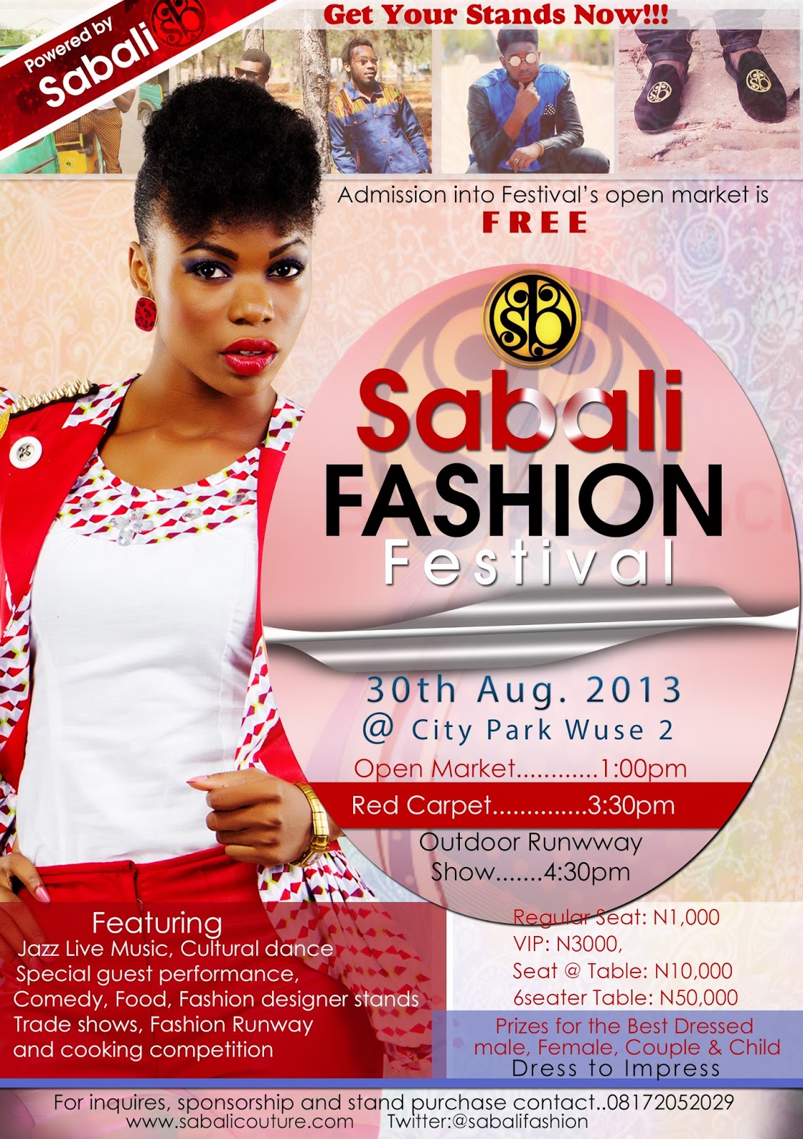 Naijaspiration: Are you a fashionista? Sabali fashion festival is for ...