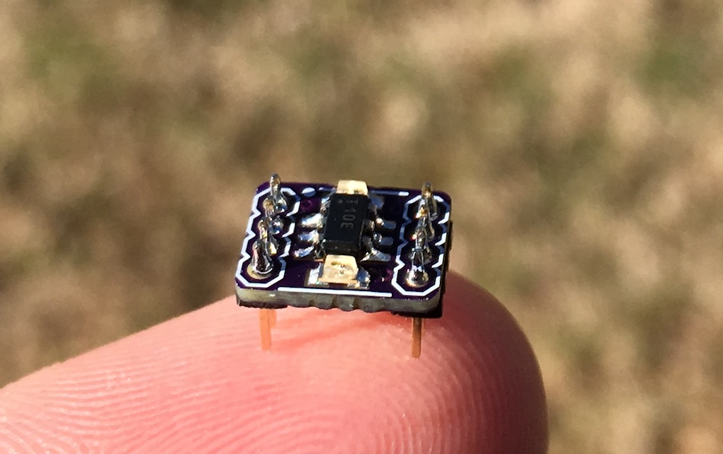The Sync Channel Blog: ATtiny10 Mini Breakout Board