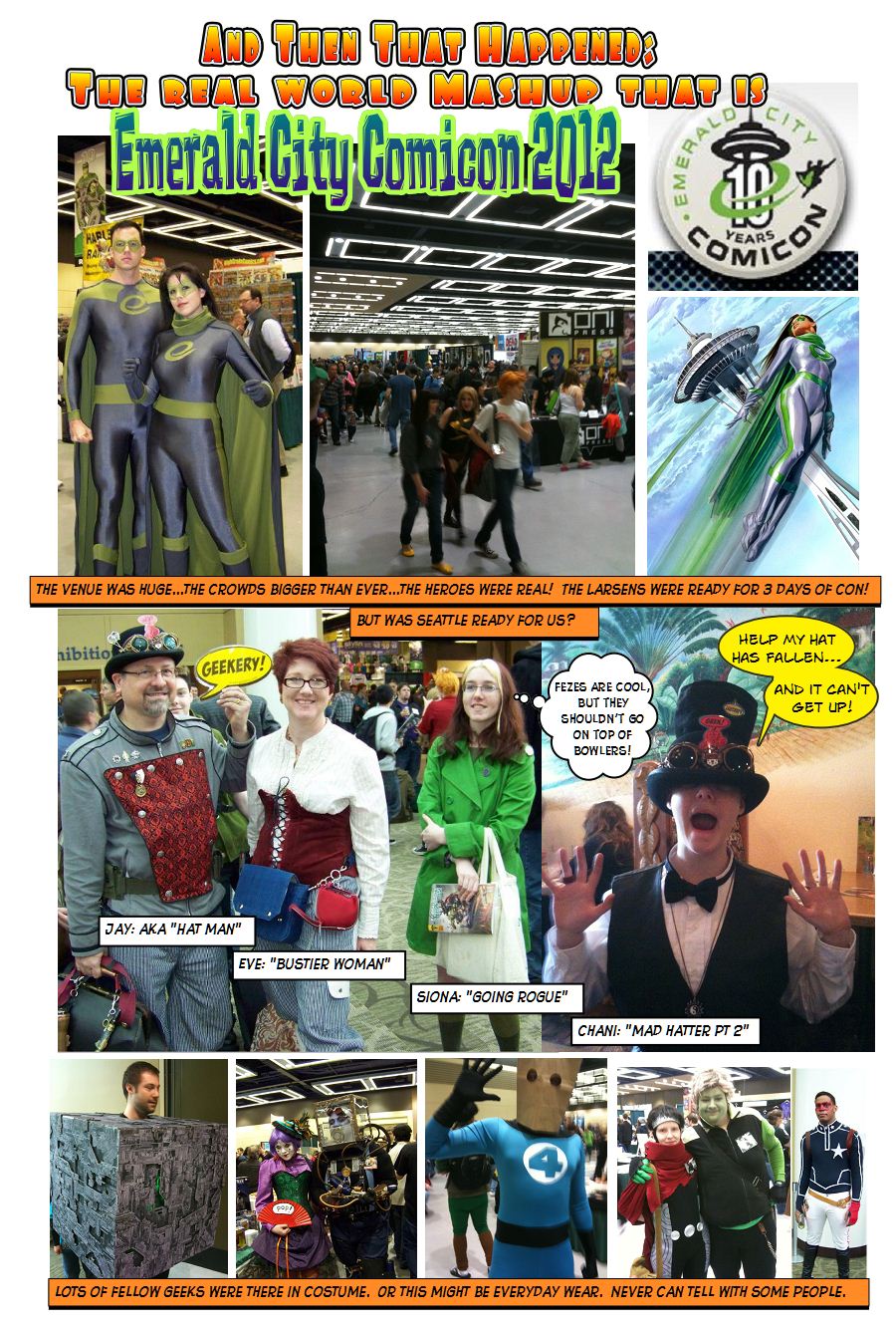 Larsen Geekery: Comic Book Shows Deserve a Comic Book Post