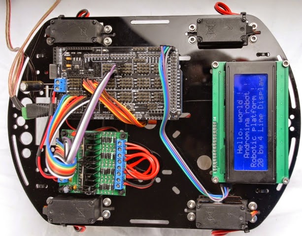 Andromina robot V.2.0: Placa controladora de motores L298n de 4 canales ...
