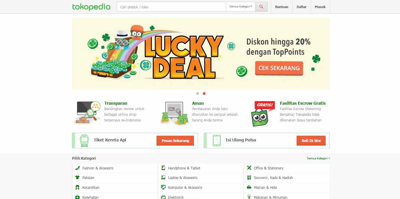 Daftar Toko Online Terpercaya di Indonesia