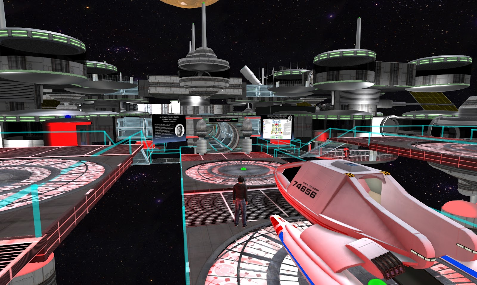 Echt Virtuell: Teleport Hub System vom Abyss Observatory & Dracy