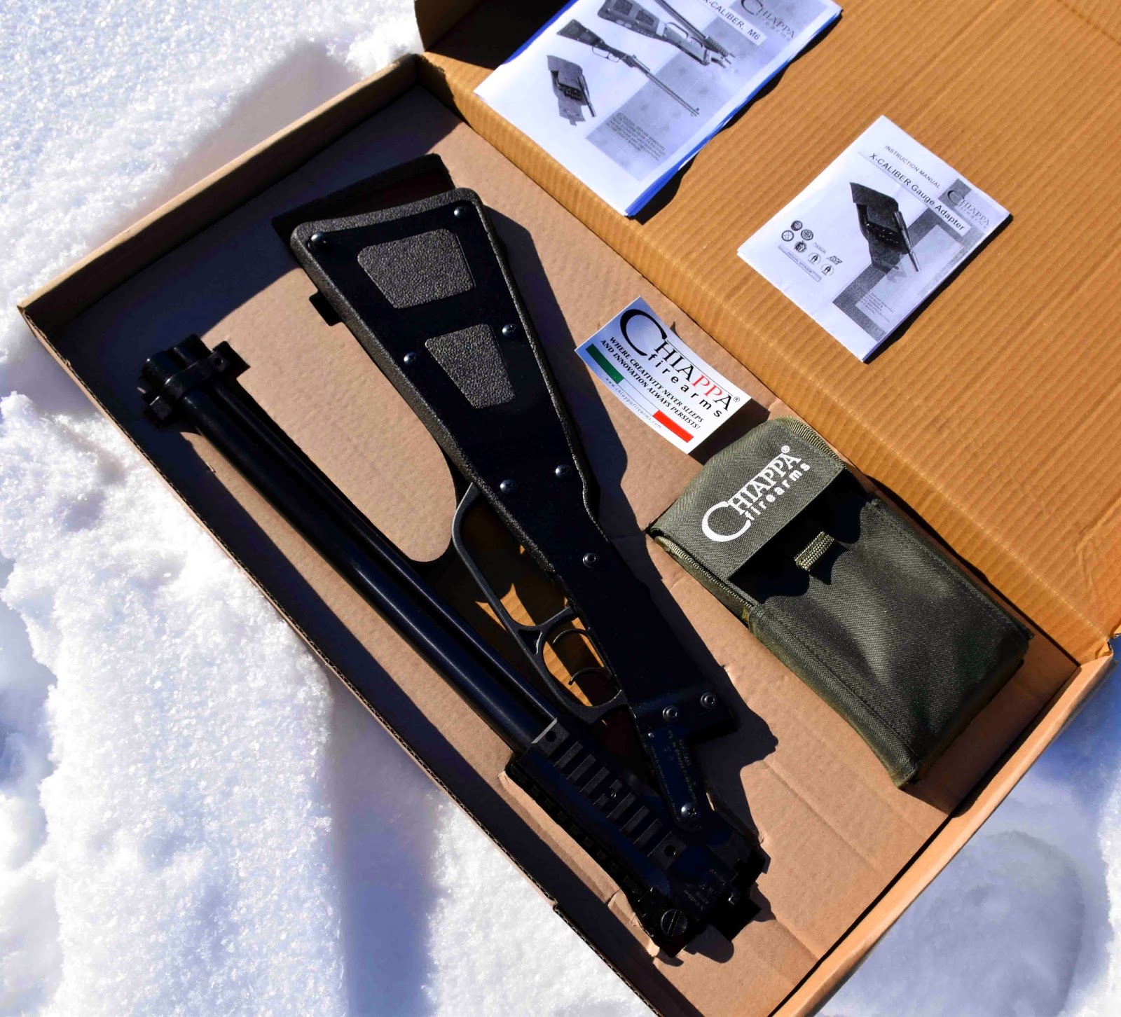 Rocky Mountain Bushcraft: UPDATE: Chiappa X-Caliber and M6 Folding ...