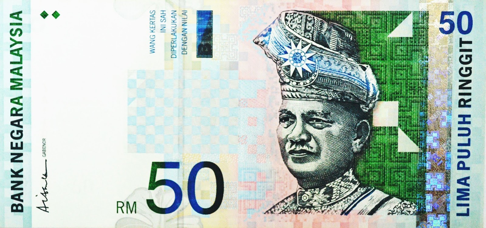 Galeri Sha Banknote: WANG KERTAS RM50 REPLACEMENT ZA