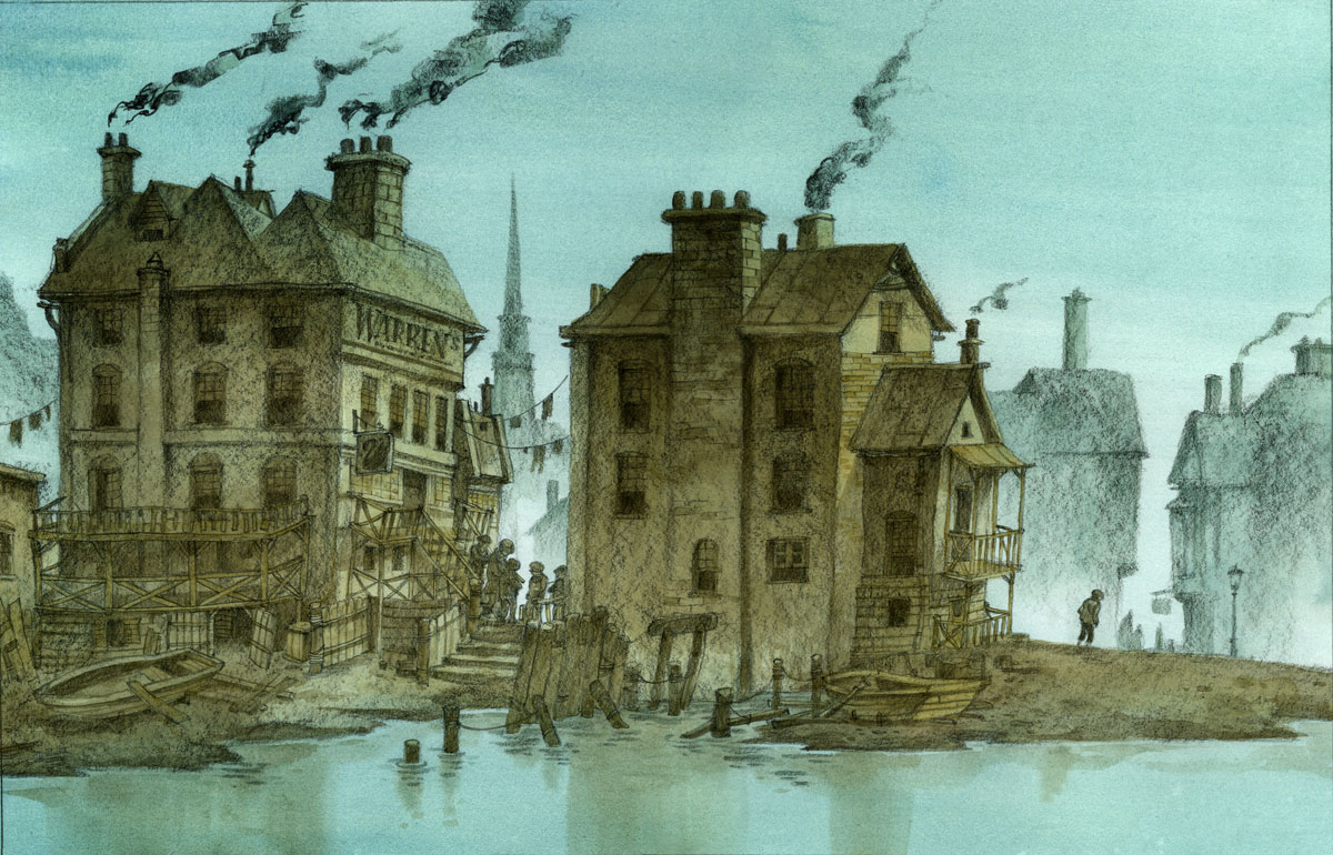 Drawing On Deadline: Done with Dickens