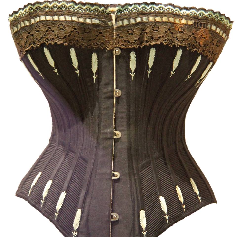 Karen's blog: Corseted show and exhibition TODAY 3pm Morley Library
