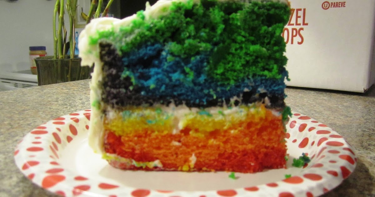 Everyday Nothings: How to Make a Rainbow Cake
